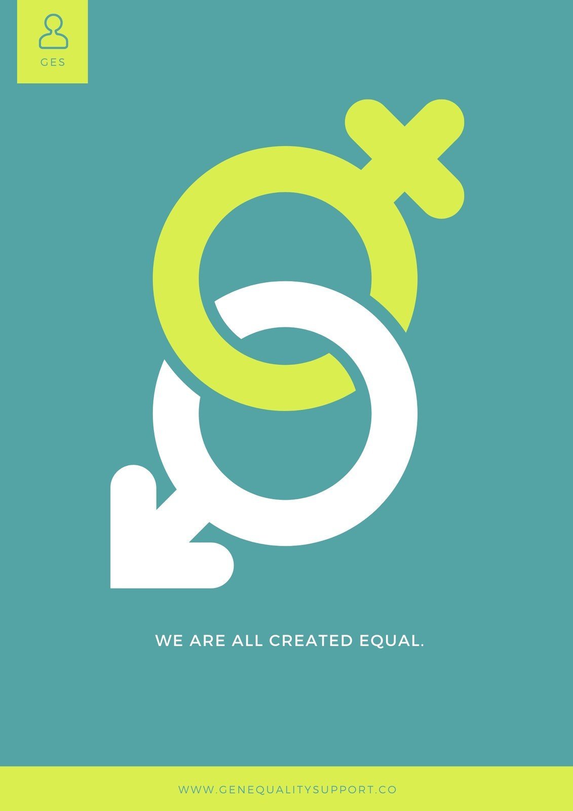 Free Online Gender Equality Poster Maker | Canva