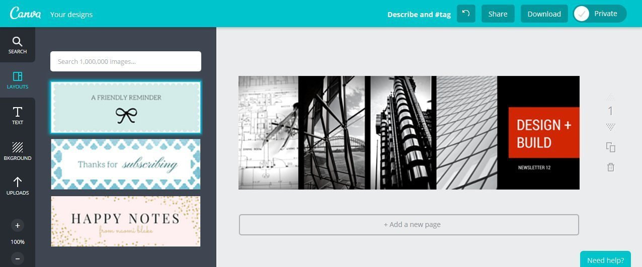 Email handtekening maken online | Canva