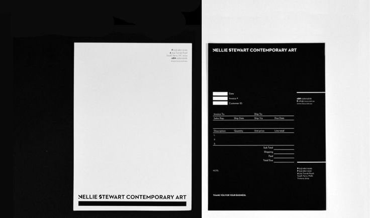 Invoice Design: 50 Examples To Inspire You | Canva