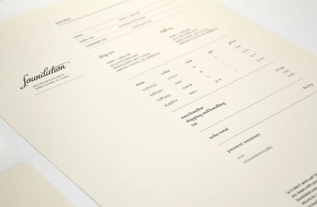 Invoice Design: 50 Examples To Inspire You | Canva