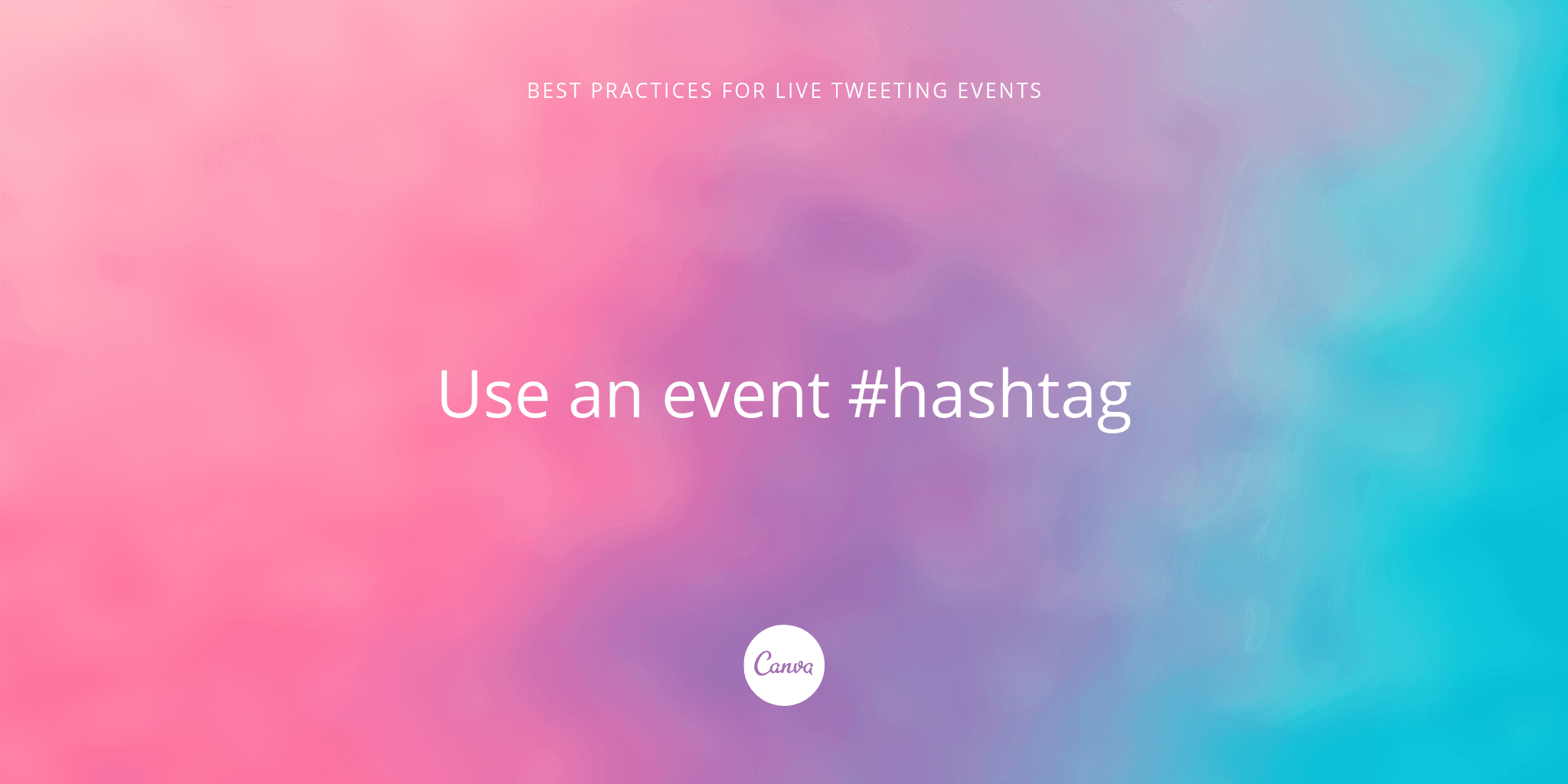 Live-Tweeting events best practices