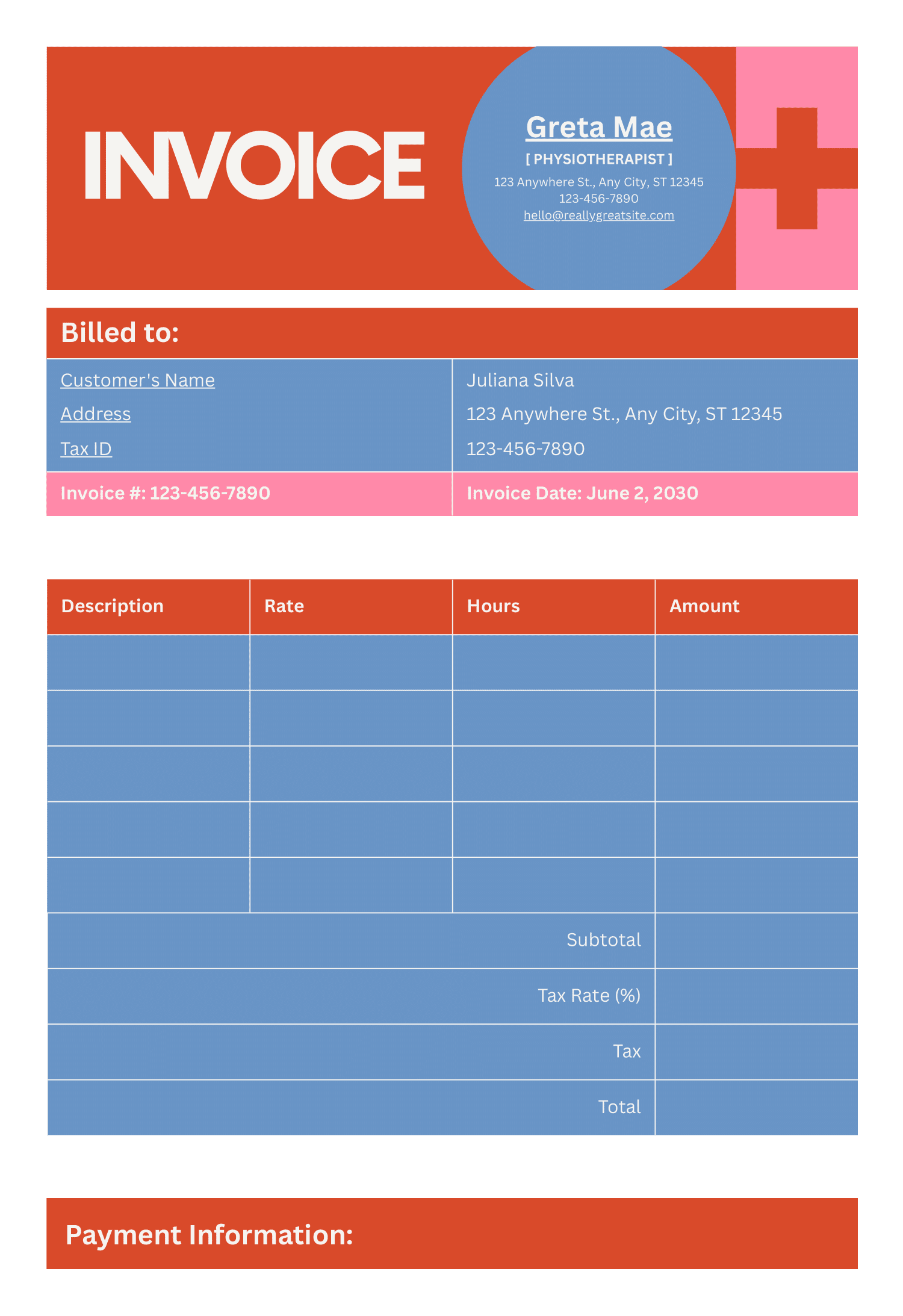 Invoice Design: 50 Examples To Inspire You | Canva