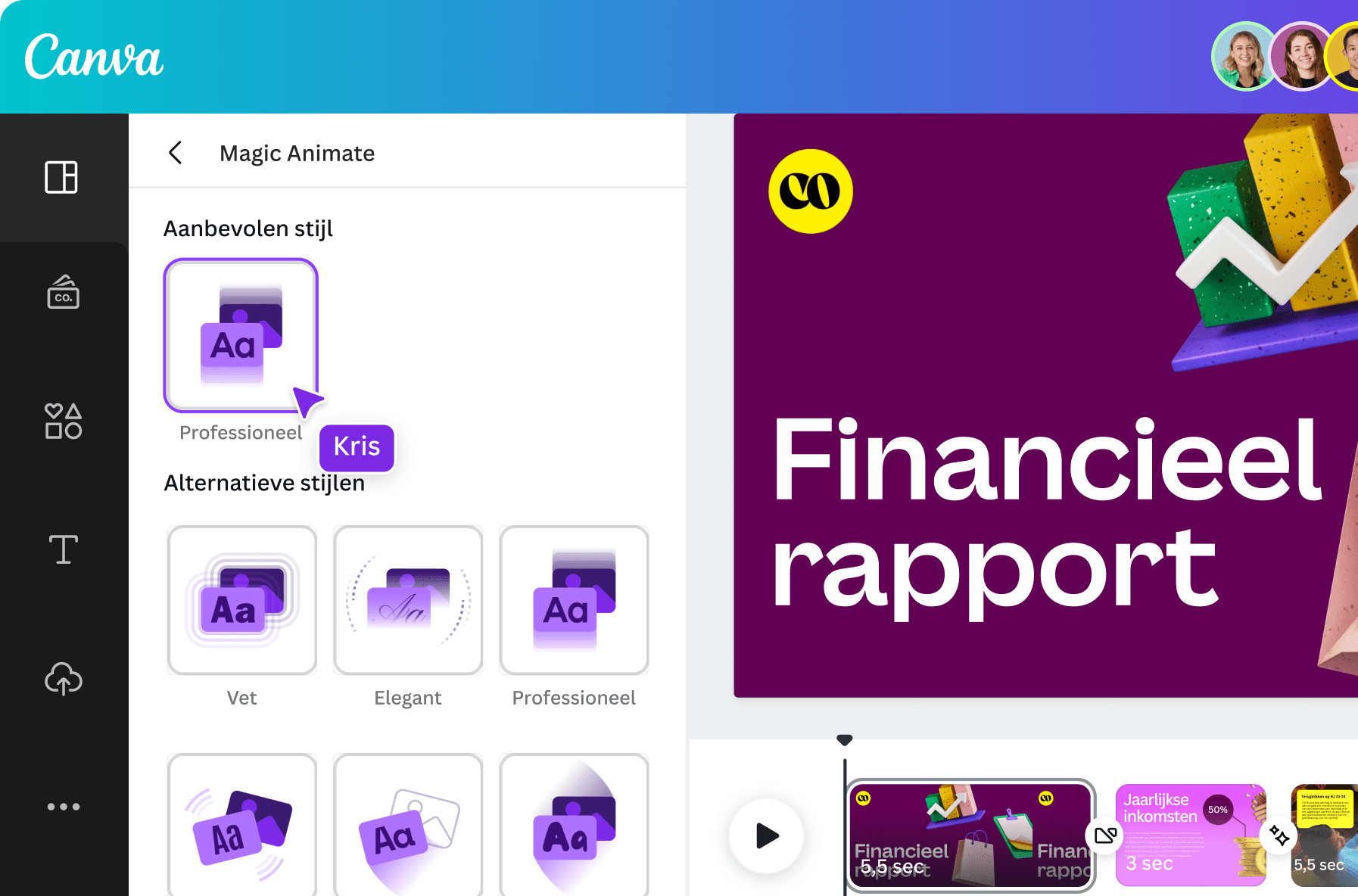 Maak kennis met Magische studio