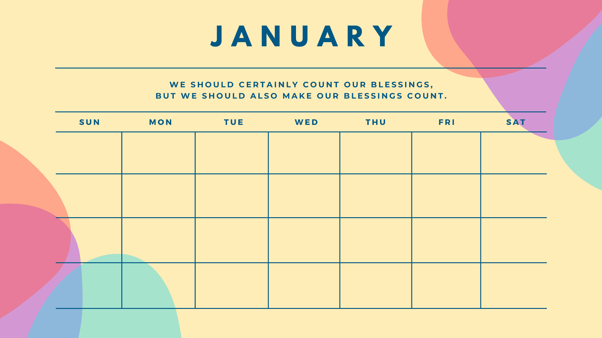 10 Tips Kalender untuk Jadi Selalu Produktif | Canva