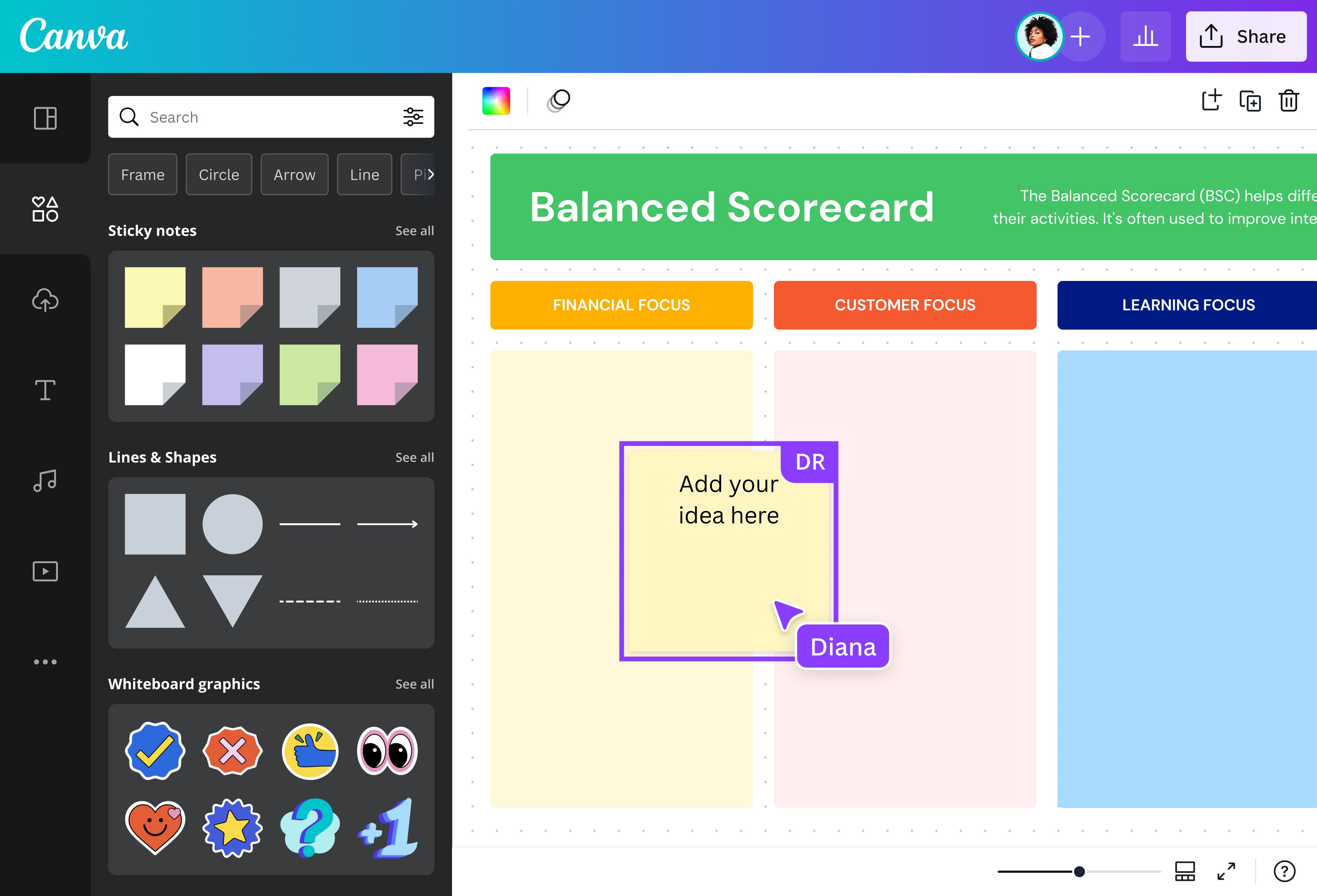 Create a Balanced Scorecard Online (Free Examples) | Canva