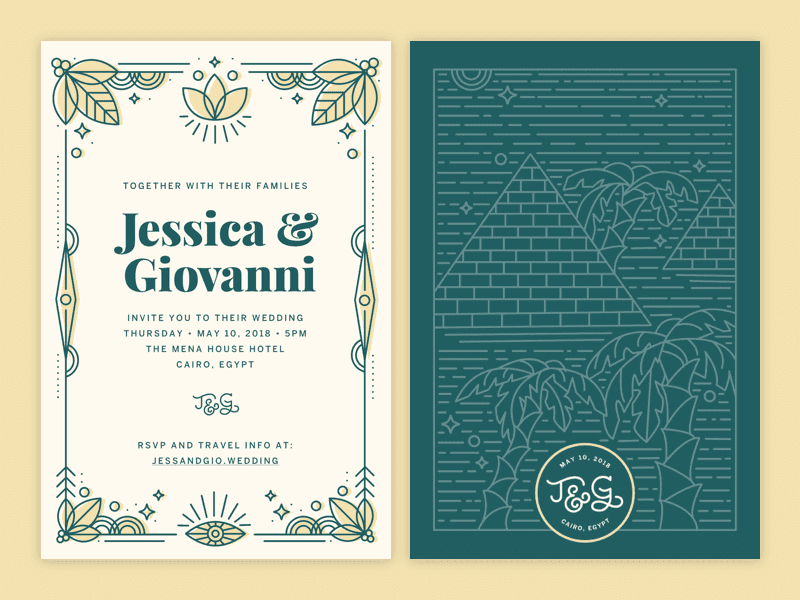 How to design a wedding invitation from scratch