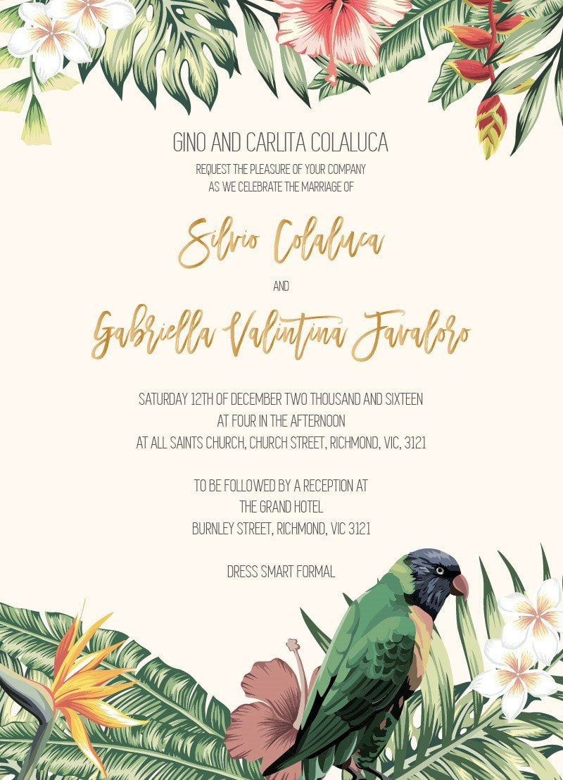 How to design a wedding invitation from scratch