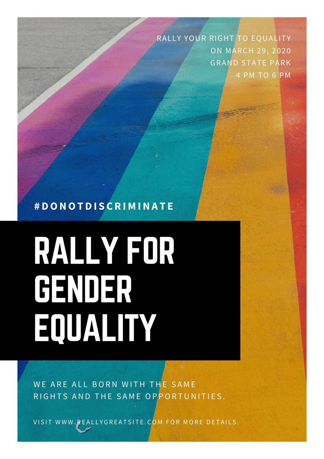 Free Online Gender Equality Poster Maker | Canva