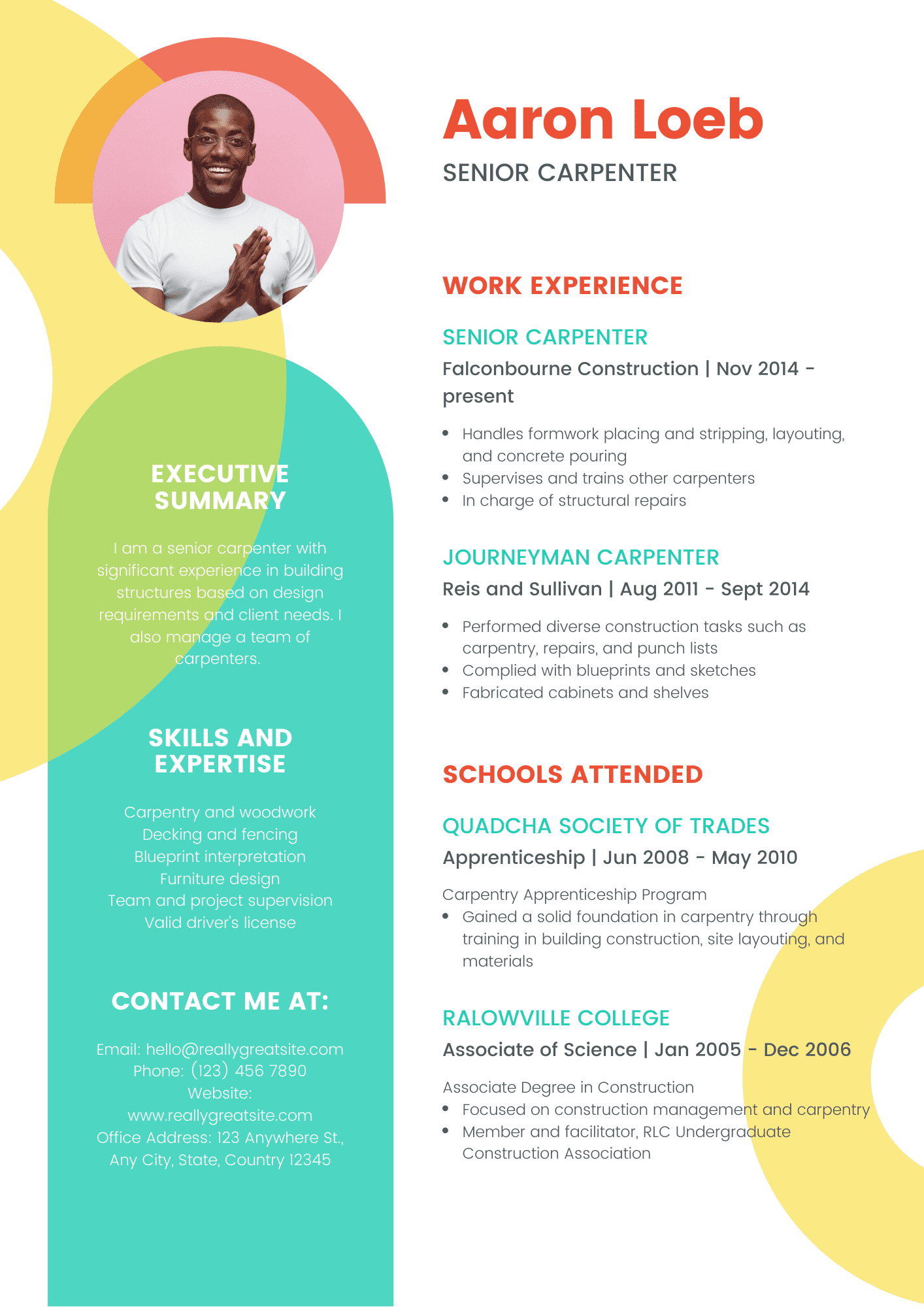 Format resume terbaik untuk dicoba di 2020 | Canva