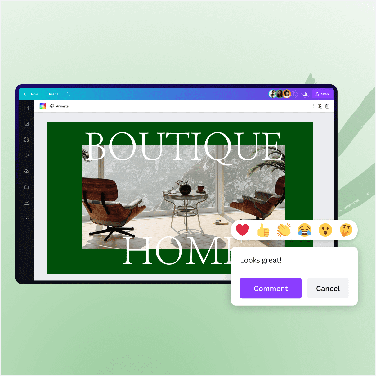 Ontwerp sneller met tools voor contentcreatie | Canva Business