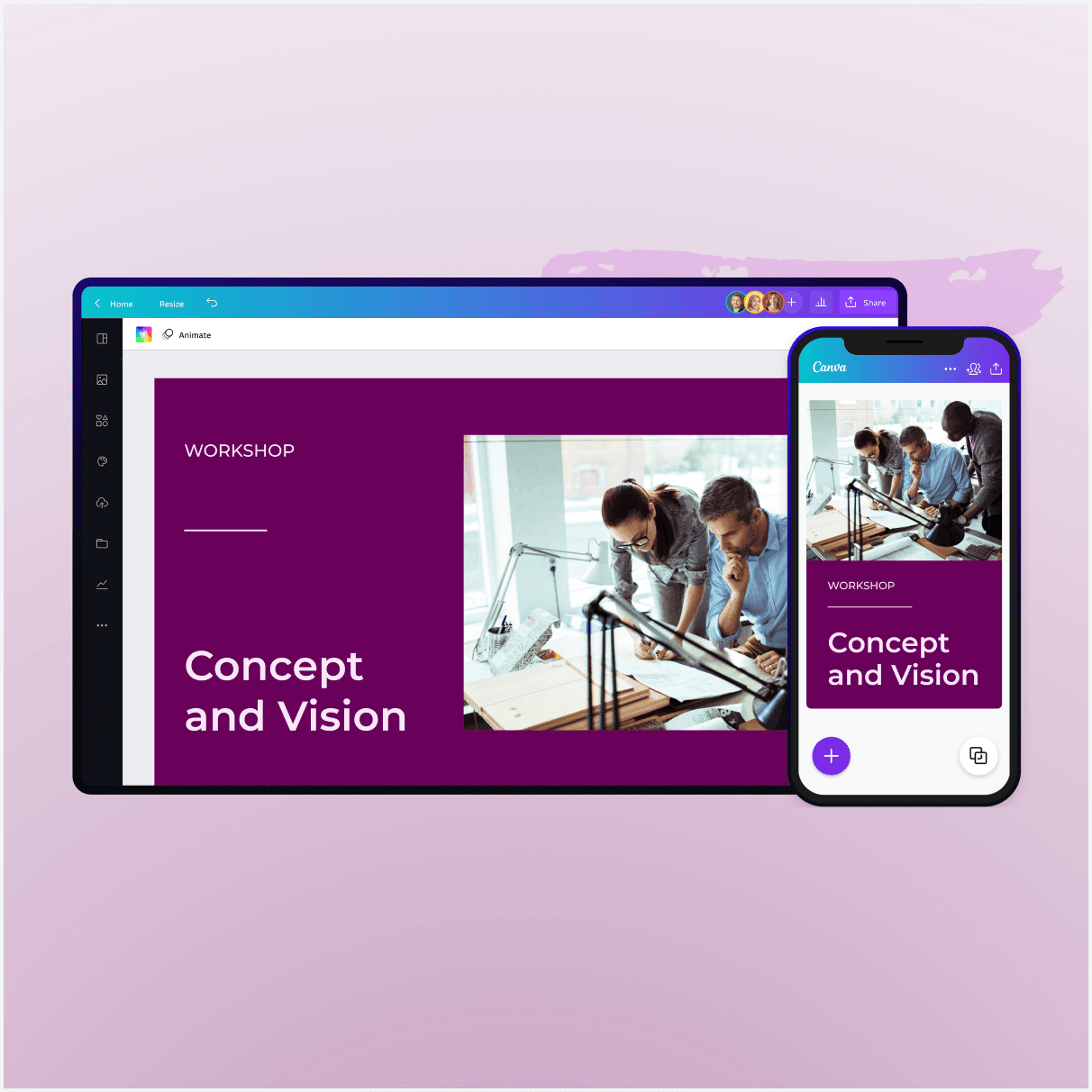 Ontwerp sneller met tools voor contentcreatie | Canva Business