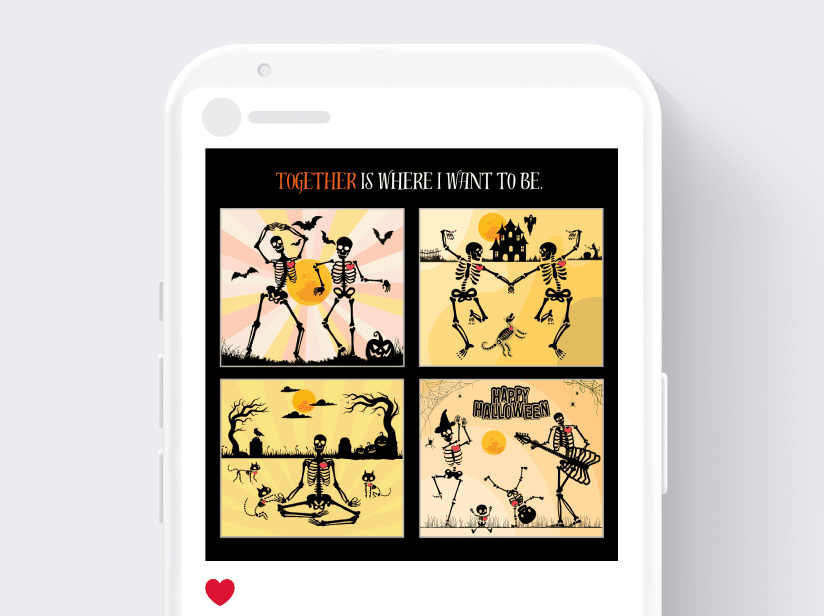 Canva Design Challenge: Design a Halloween Comic Strip