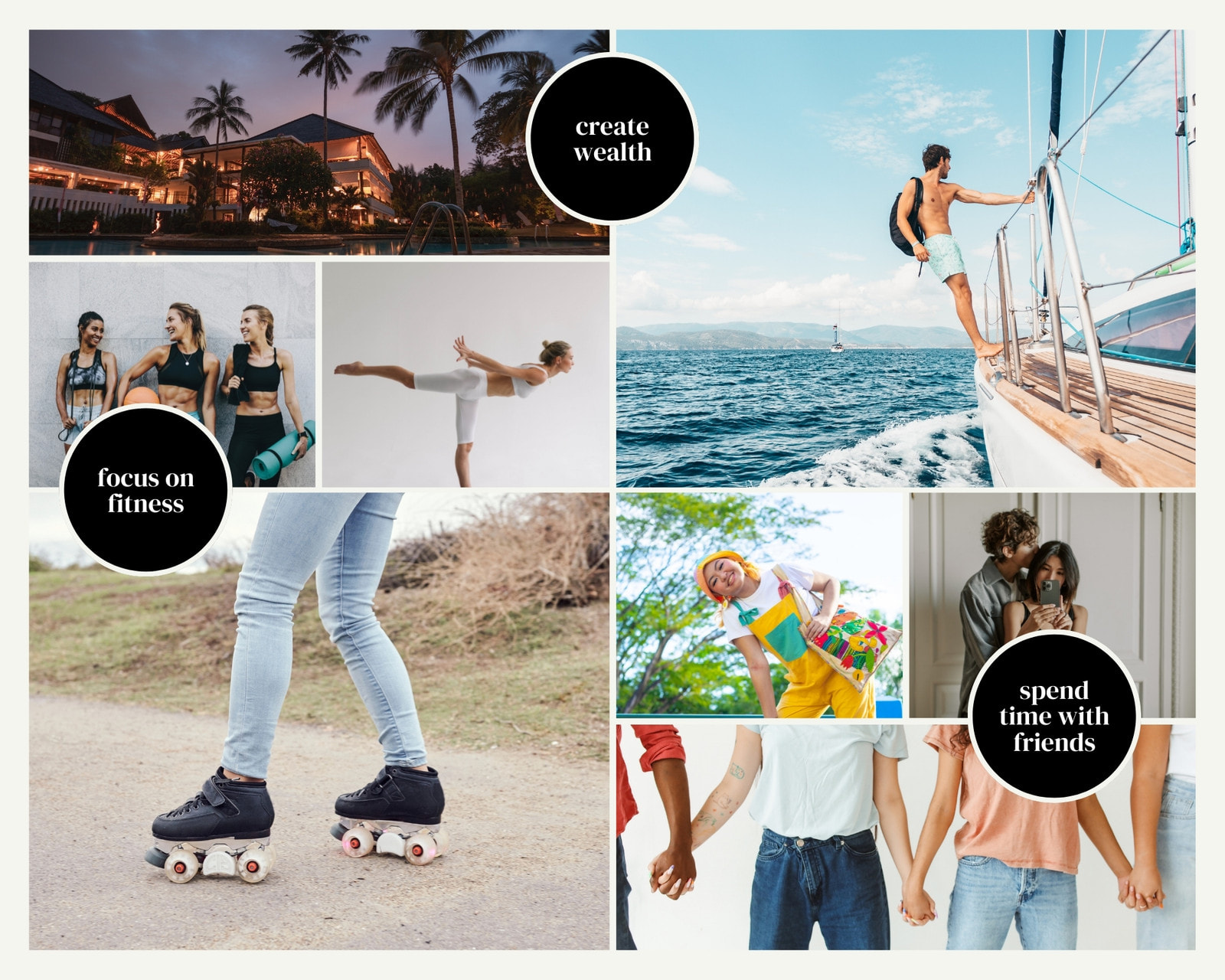 Crea vision board online gratis | Canva