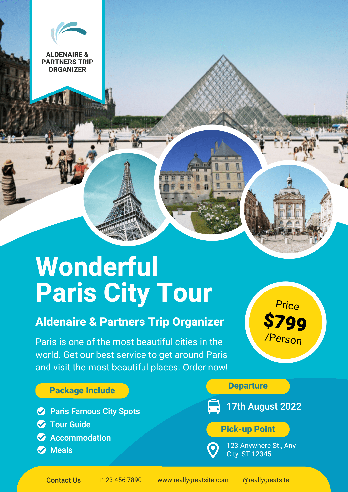 Design your own flyer and print it with Canva
