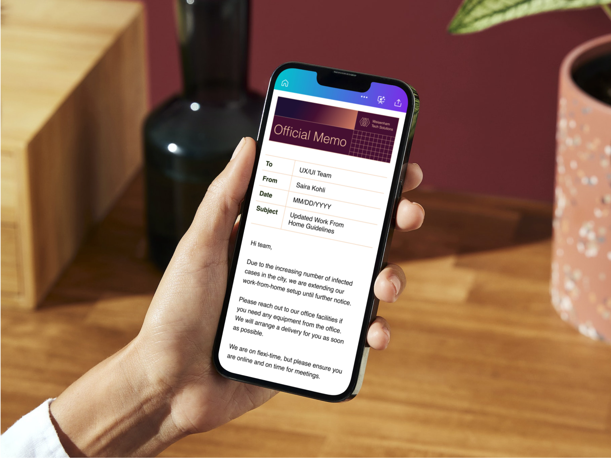 Cómo escribir un memorándum (plantillas gratuitas y consejos) | Canva