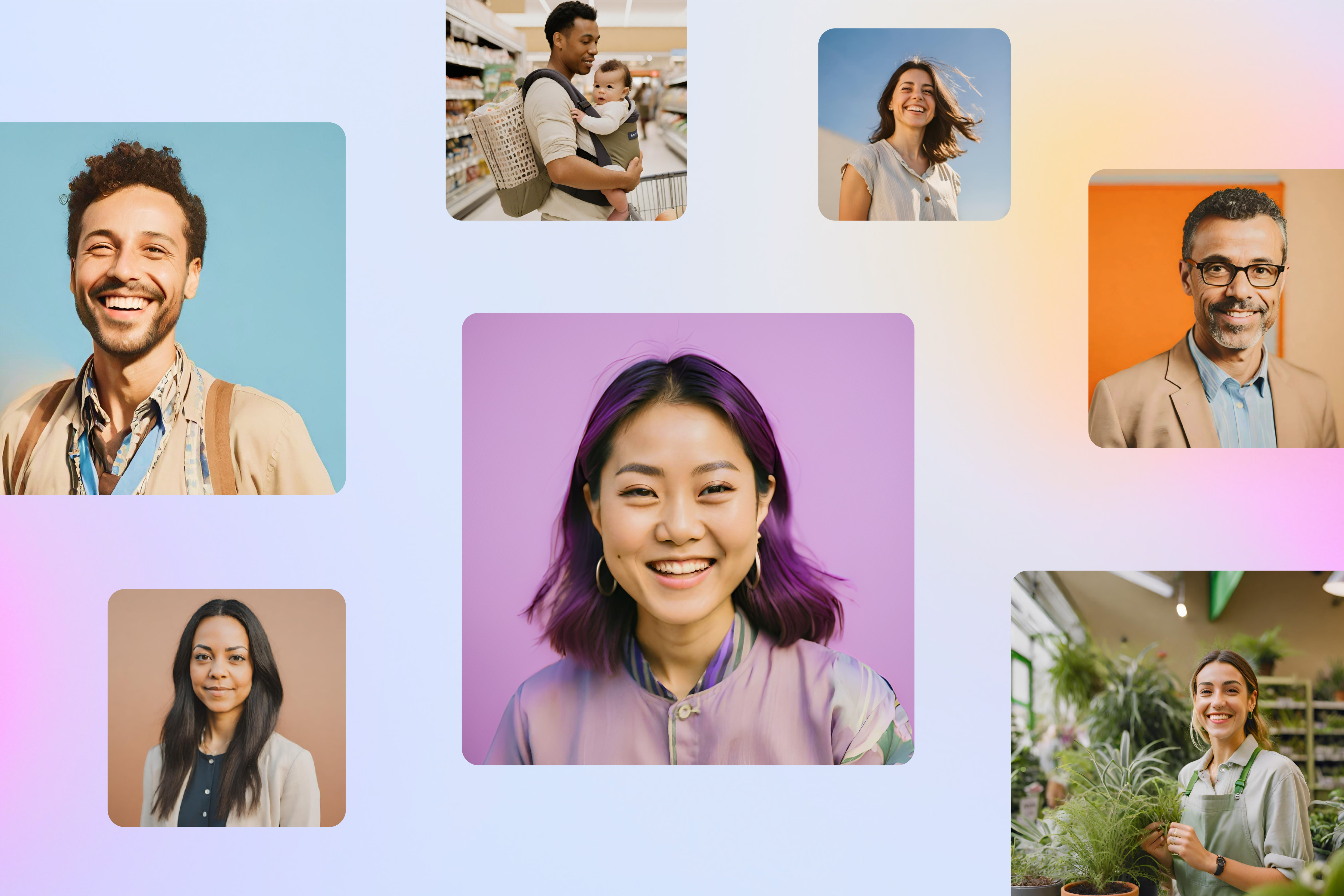 Generador de rostros: crea rostros humanos con IA gratis | Canva