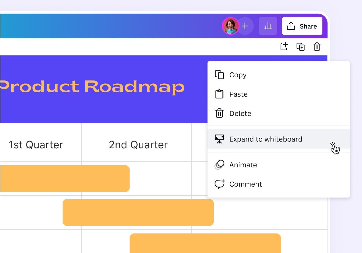 Crea un roadmap online (Ejemplos gratuitos) | Canva