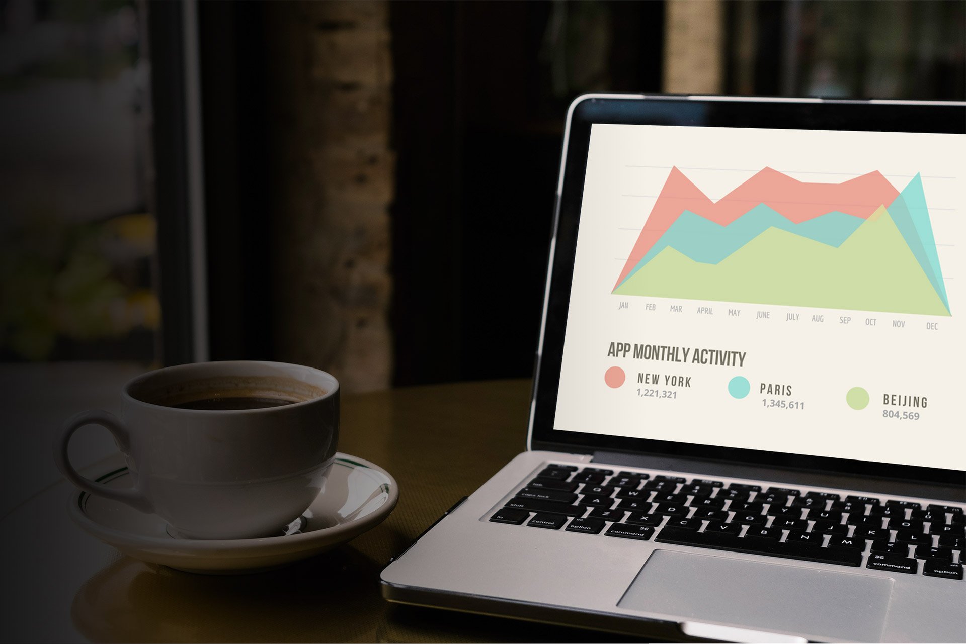 Gráfica de área gratis - Crea gráficas de área con Canva