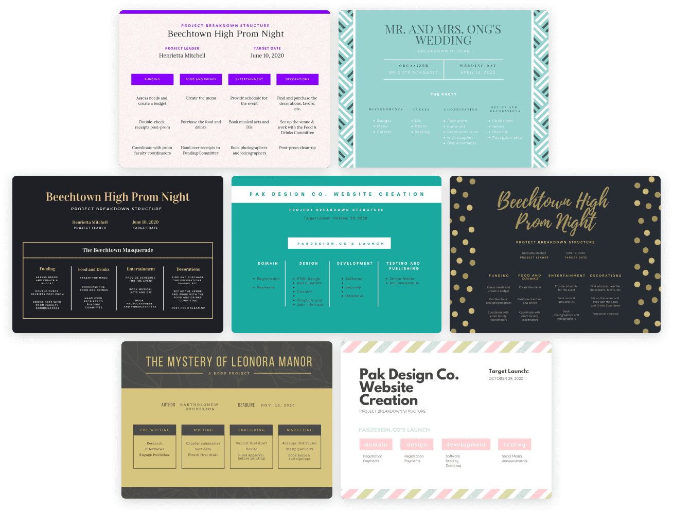 Canva-WBS 제작하기