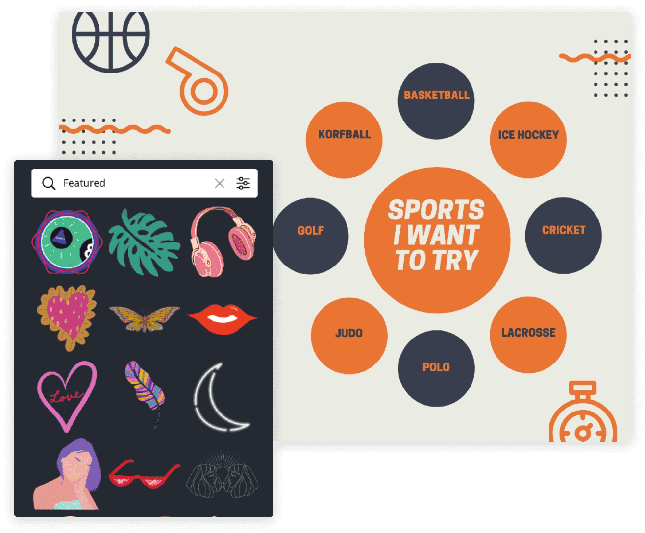 Créateur de carte cognitive en ligne & gratuit - Canva