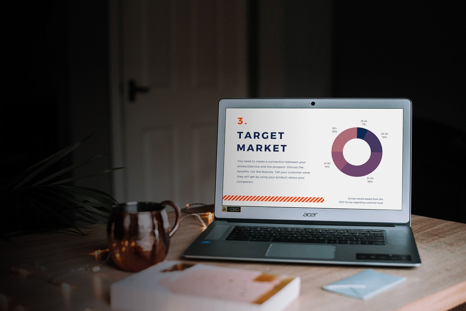 Créateur de graphique en anneaux en ligne & gratuit - Canva