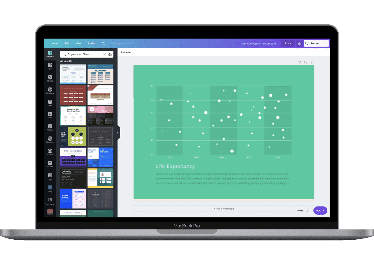 Desain Diagram Scatter Secara Jelas dan Menarik - Canva