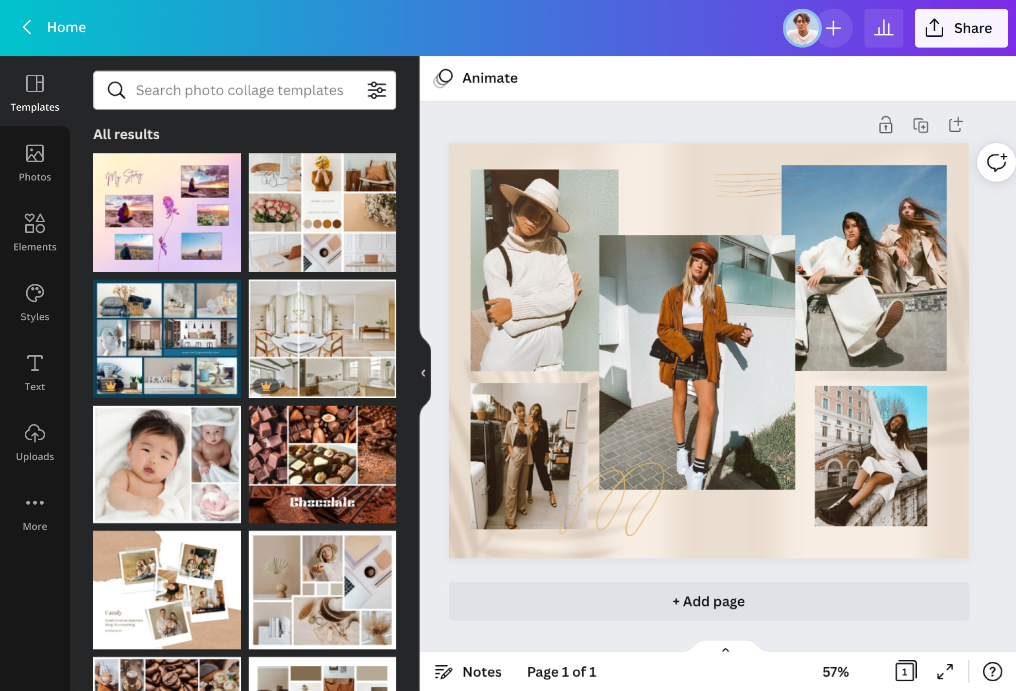 Montase Foto: Rancang montase gambar gratis secara online | Canva
