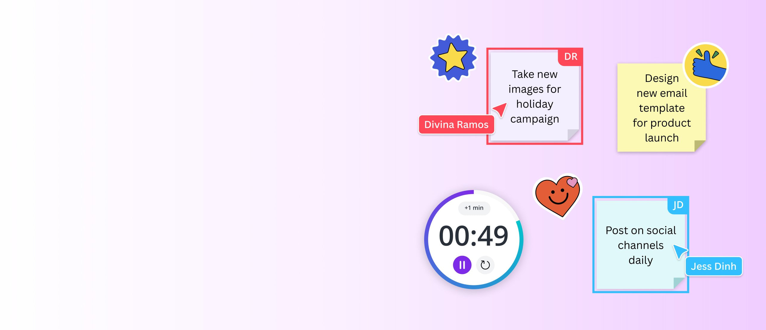 Ücretsiz Online Yapışkan Notlar | Canva