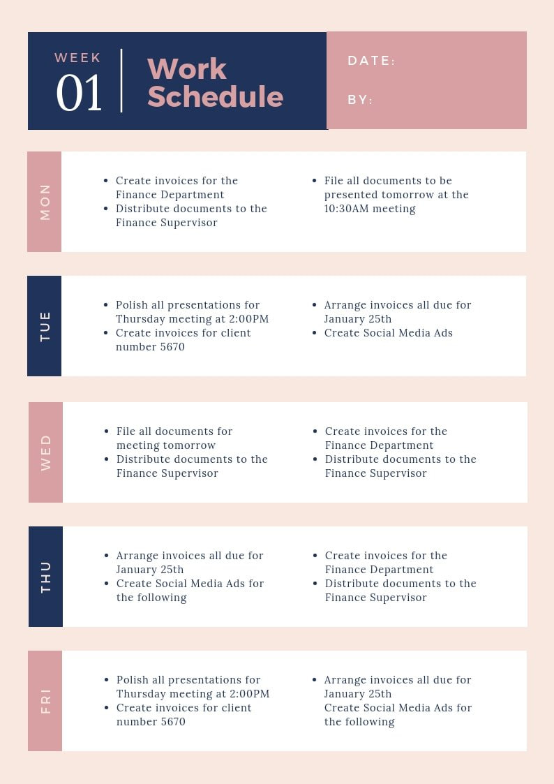 Notes Study Guide Template