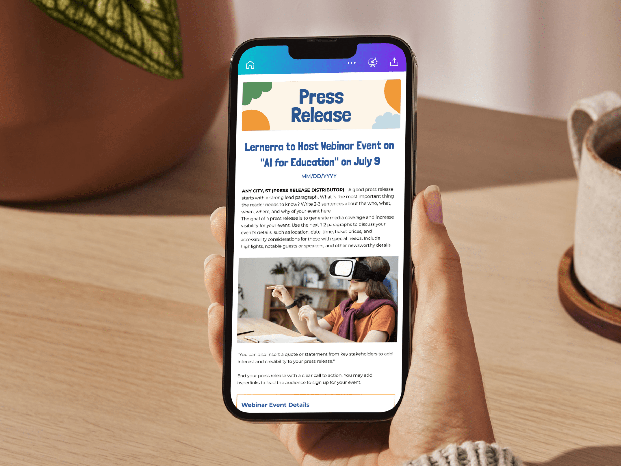 Cómo hacer un comunicado de prensa (ejemplos y consejos) | Canva