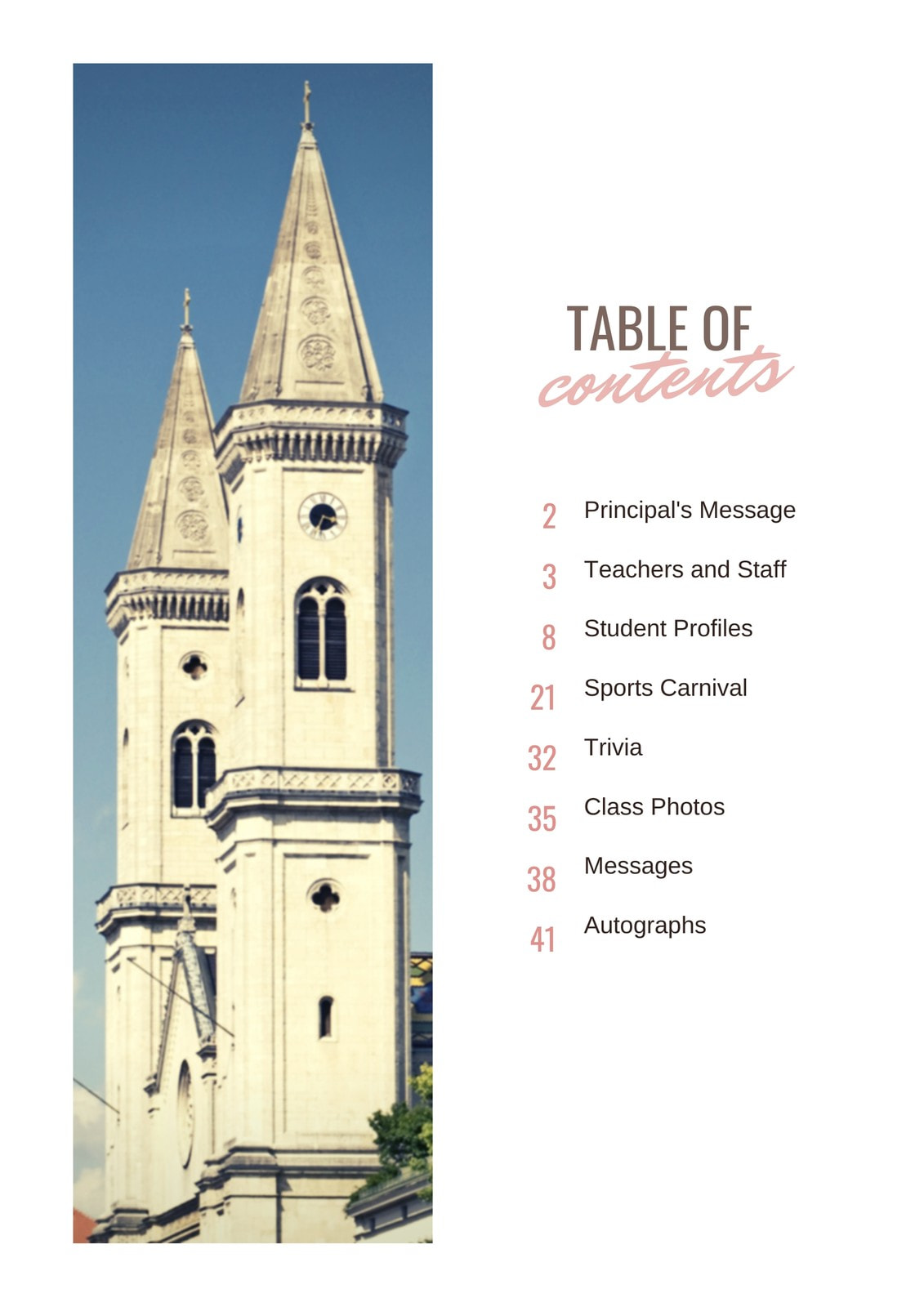 Table of Contents Maker - Create a Table of Contents | Canva