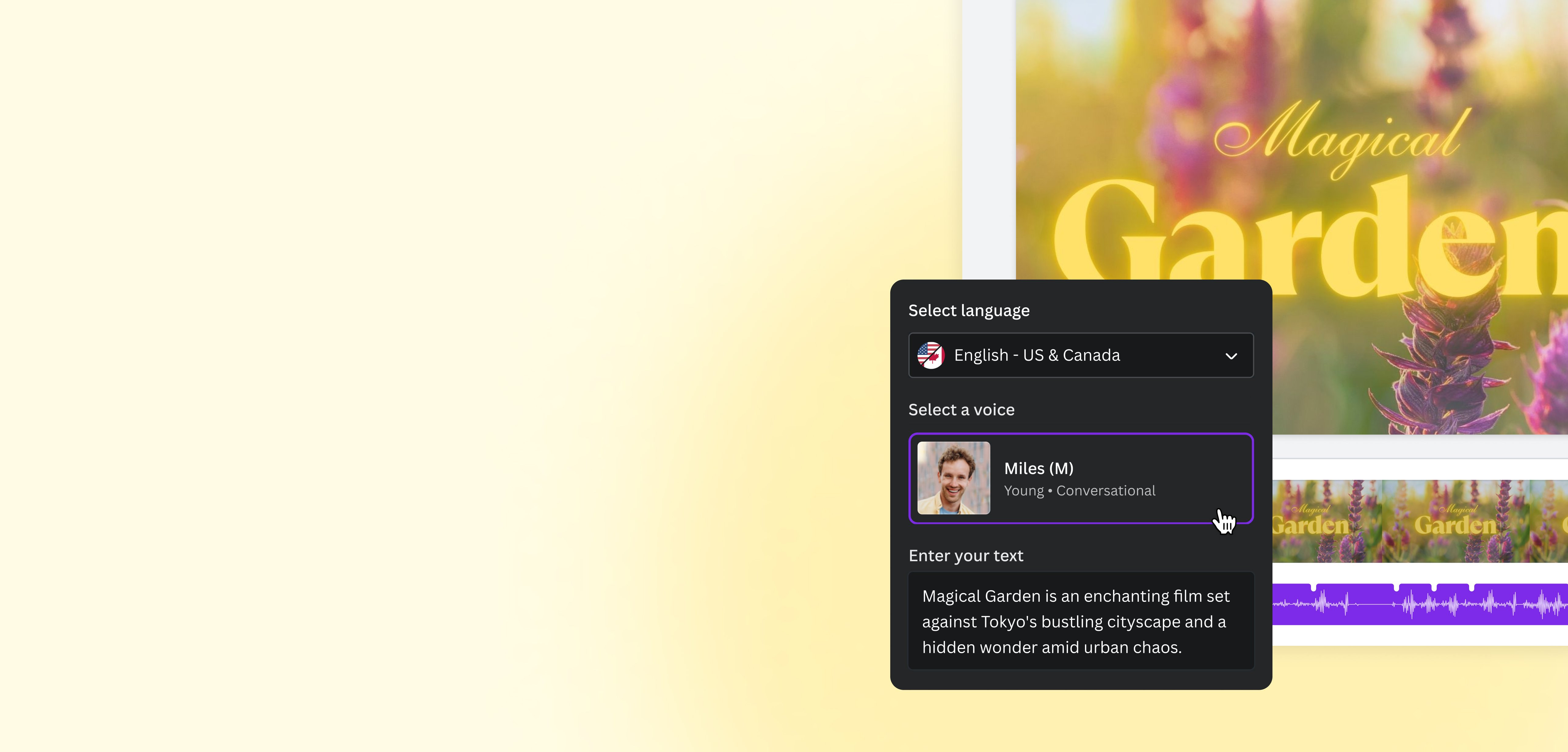AI Voice Generator Text To Speech Online Canva AI Voice Generator Text To Speech Online Canva