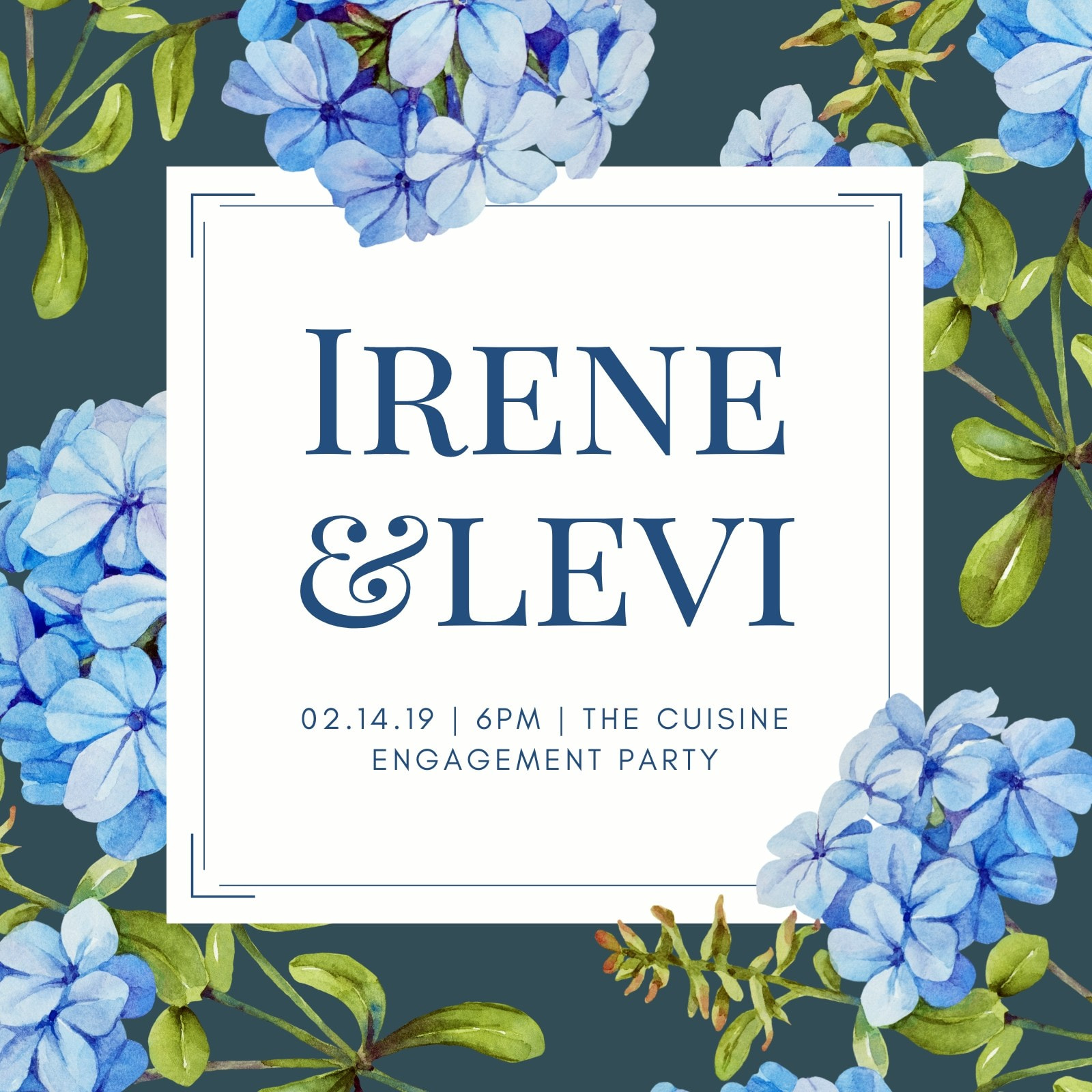 Design Your Own Engagement Party Invitations - Canva