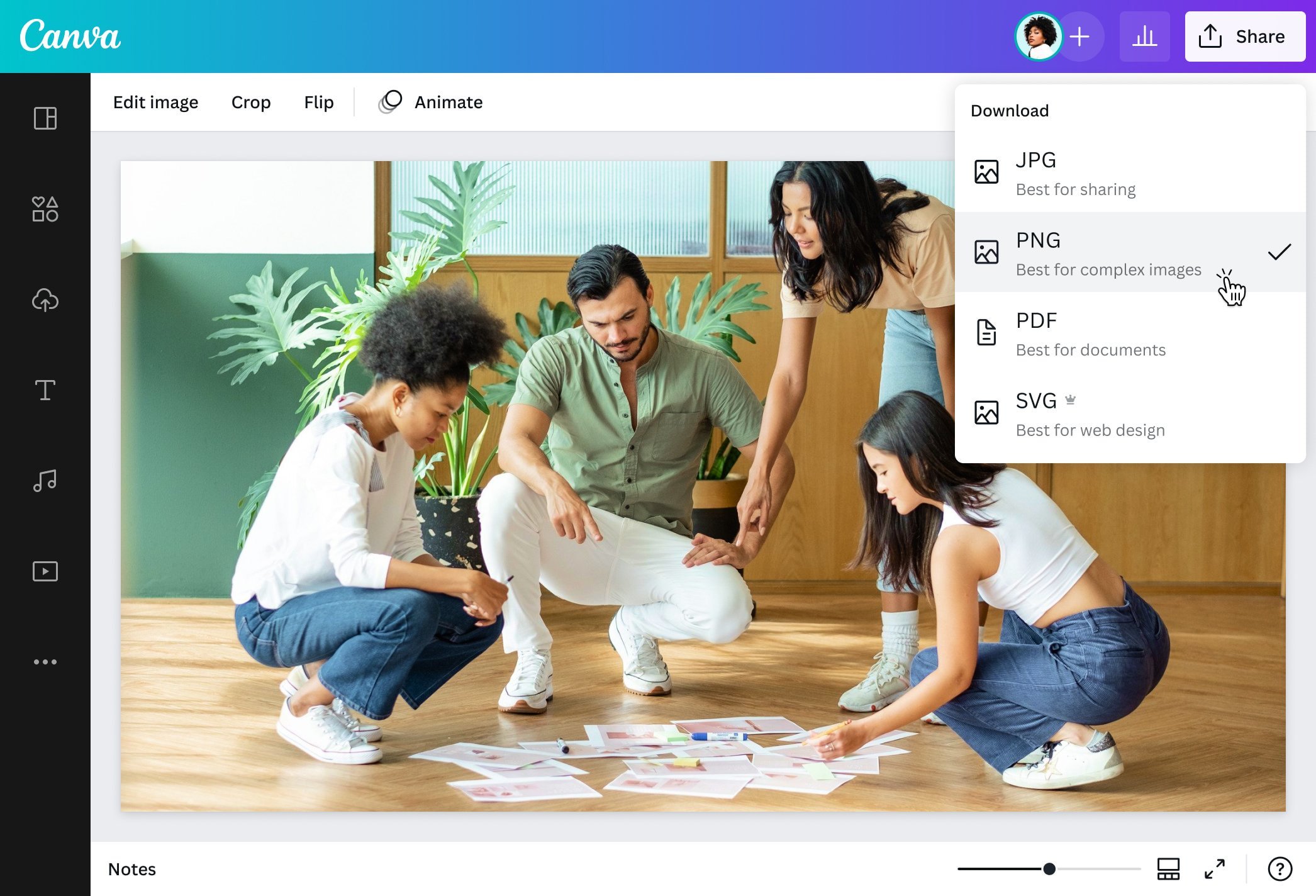Conversor de Imagens Online em Qualquer Formato | Canva