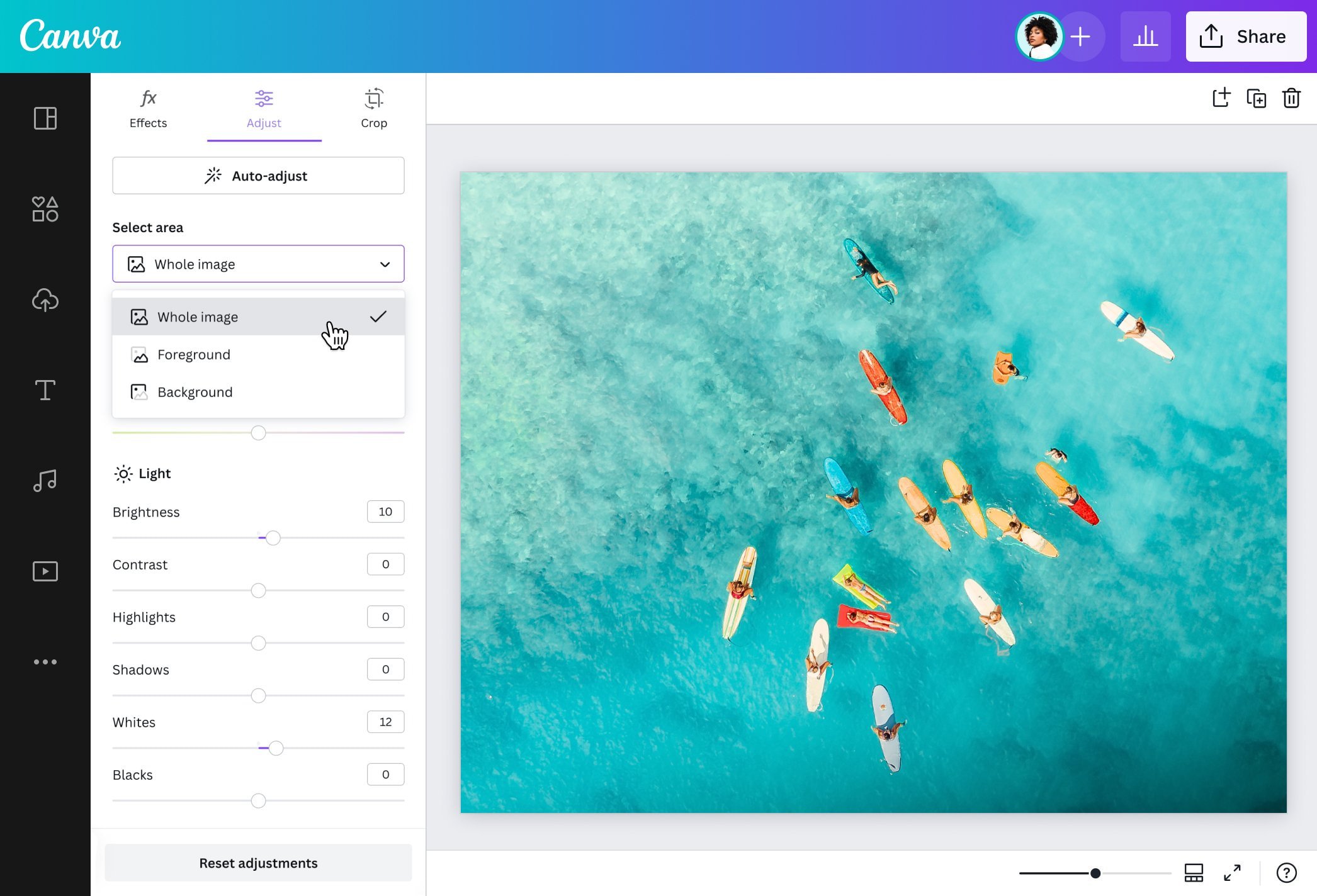 Borracha Mágica: Limpe fotos on-line com um clique | Canva
