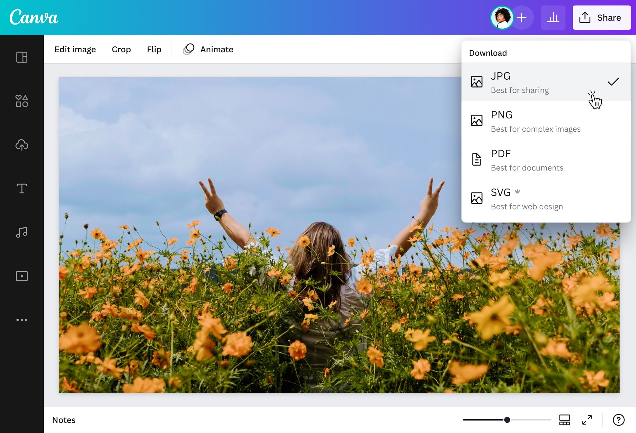 Converta WebP para JPG online de graça | Canva