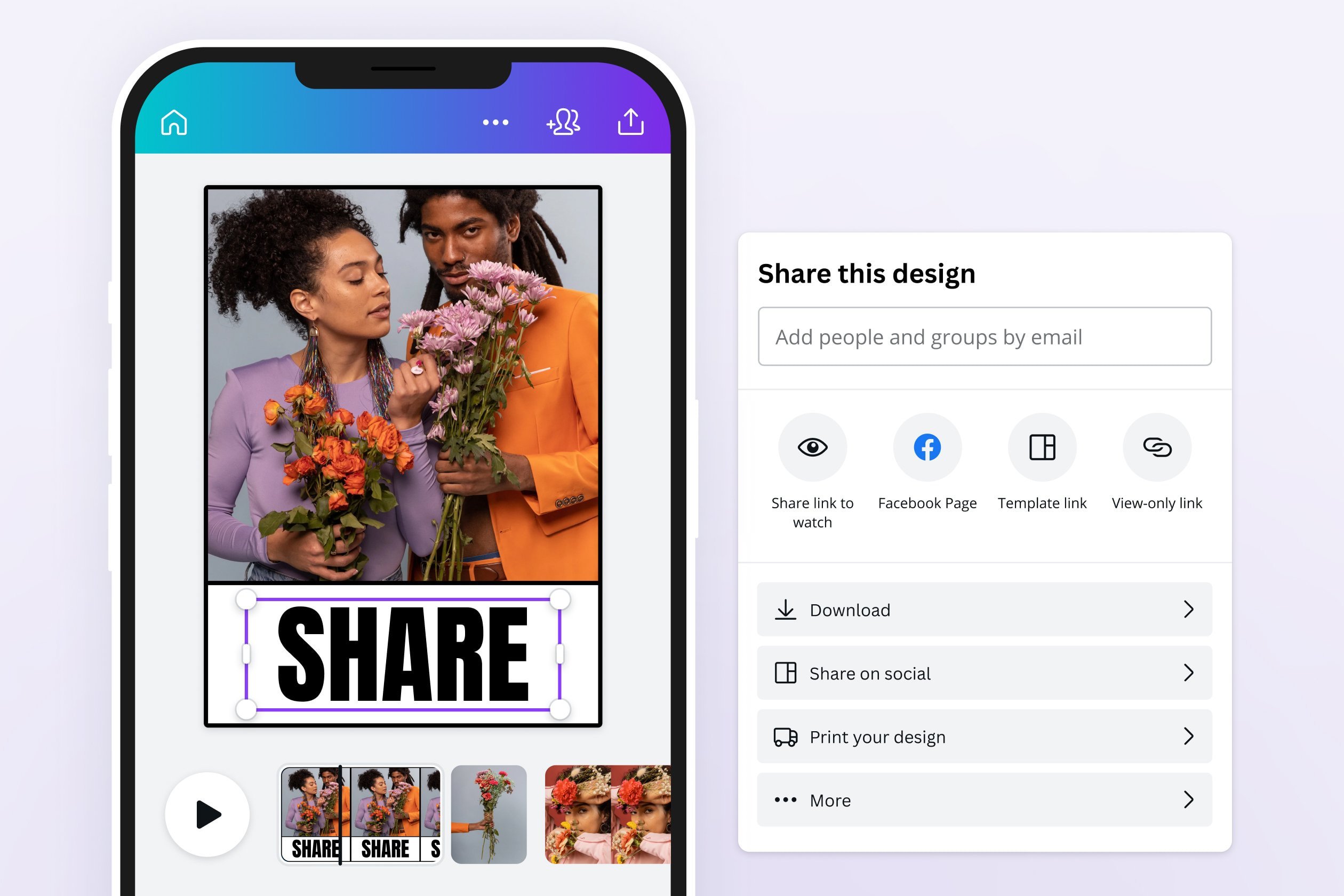 Adicionar texto ao vídeo online de graça | Canva