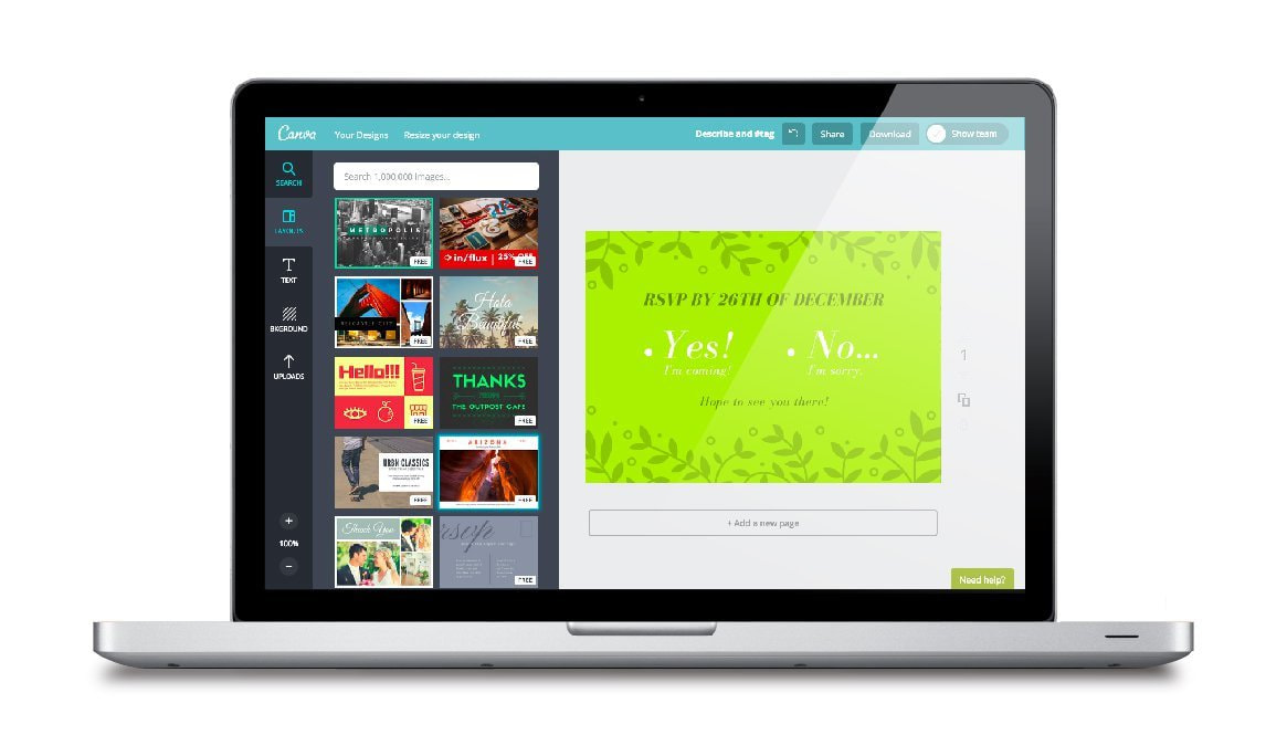 Membuat Kartu Pos RSVP Dengan 100+ Contoh Desain - Canva