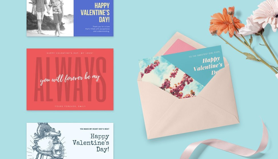 Valentine's Day Card Maker: Design a Printable Valentine's Card in Canva