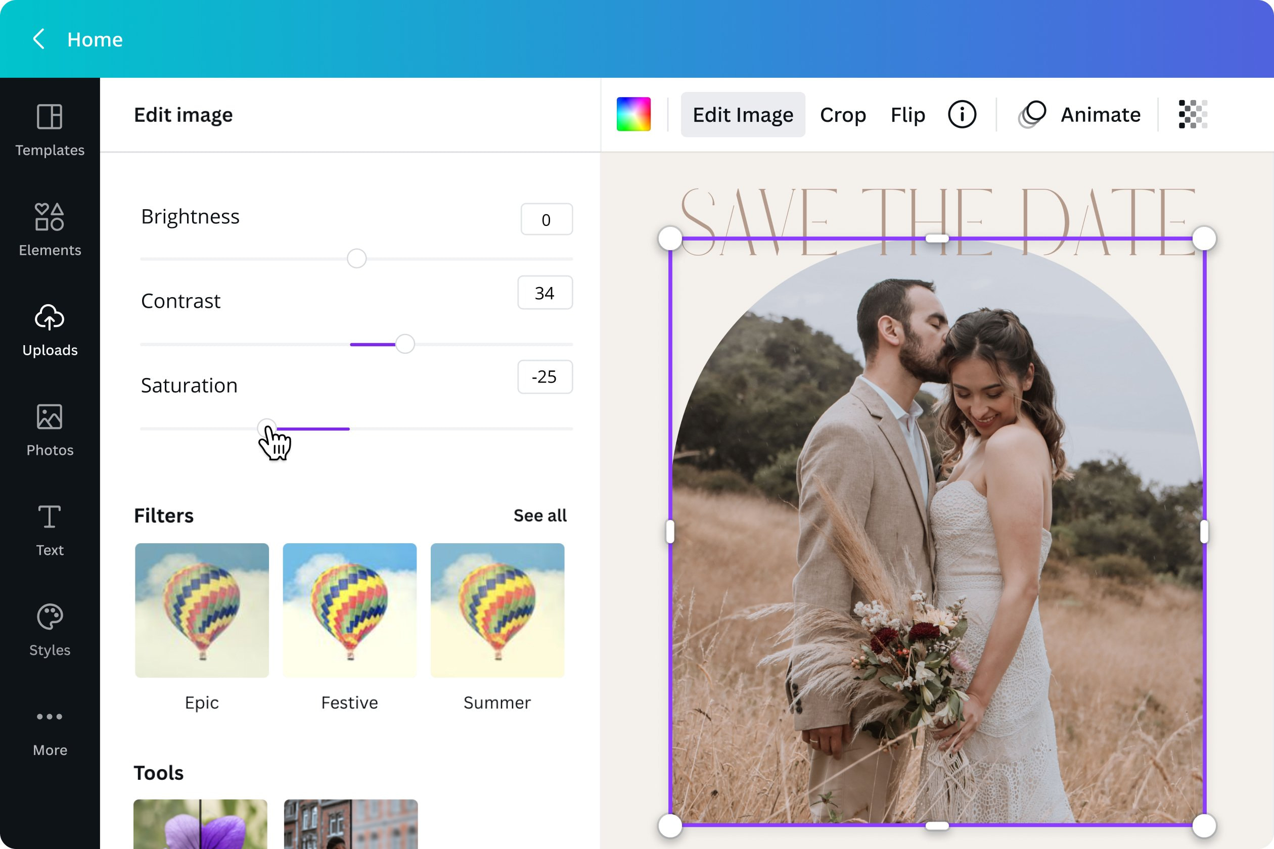 Ubah warna foto & gambar online secara gratis | Canva