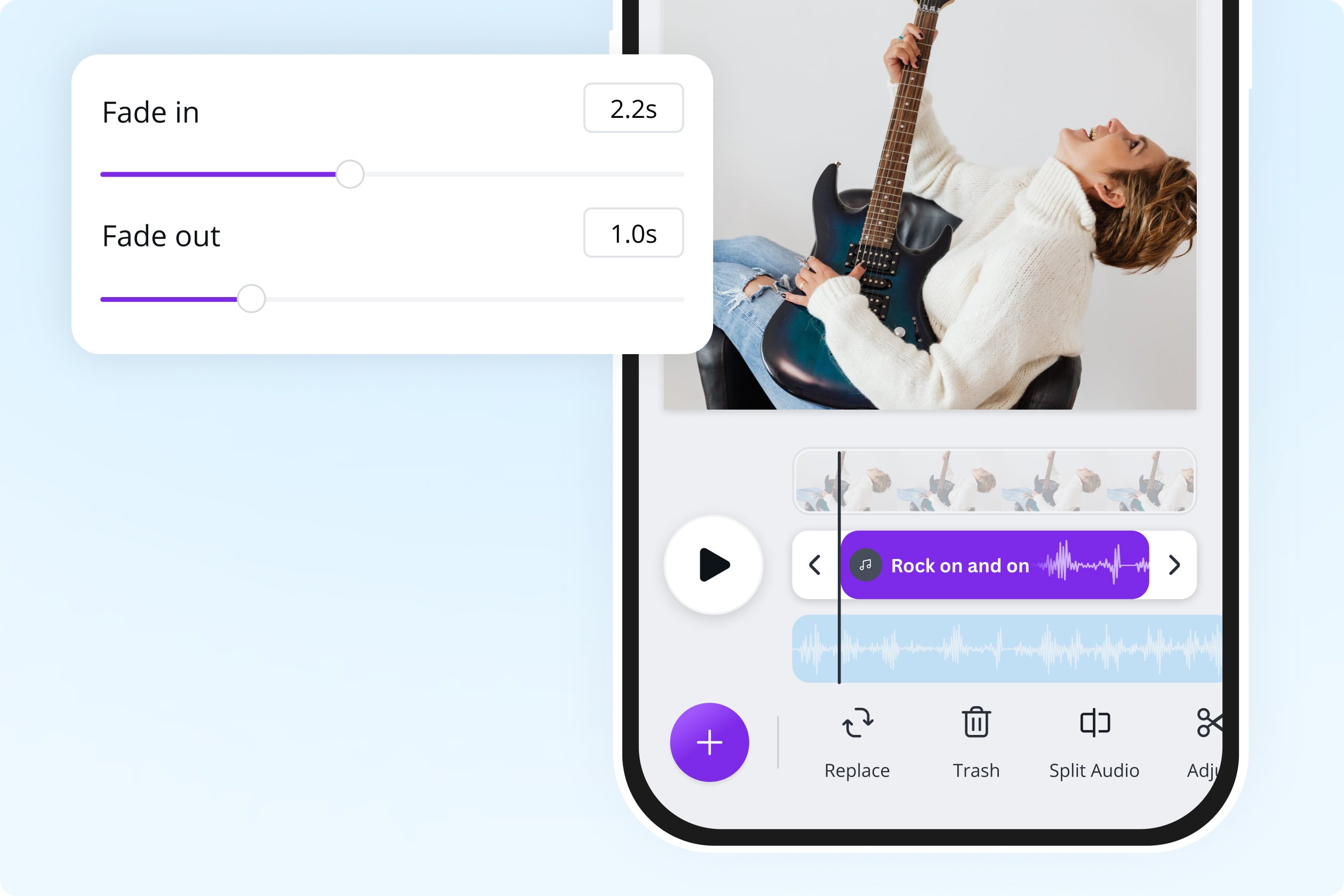 Poner música a un GIF - Hacer un GIF con sonido gratis | Canva