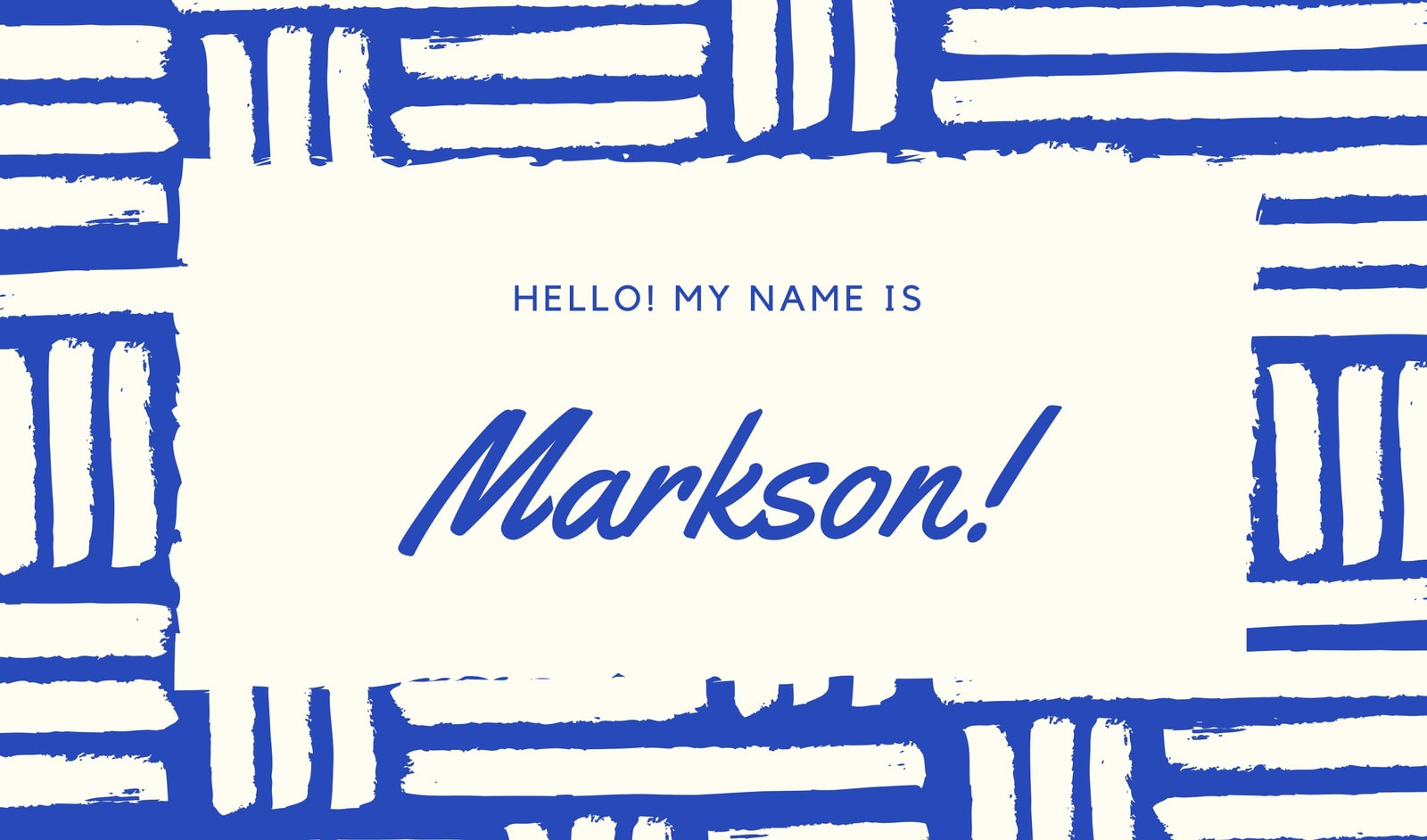 Free Name Tag Maker - Create Name Tags Online | Canva