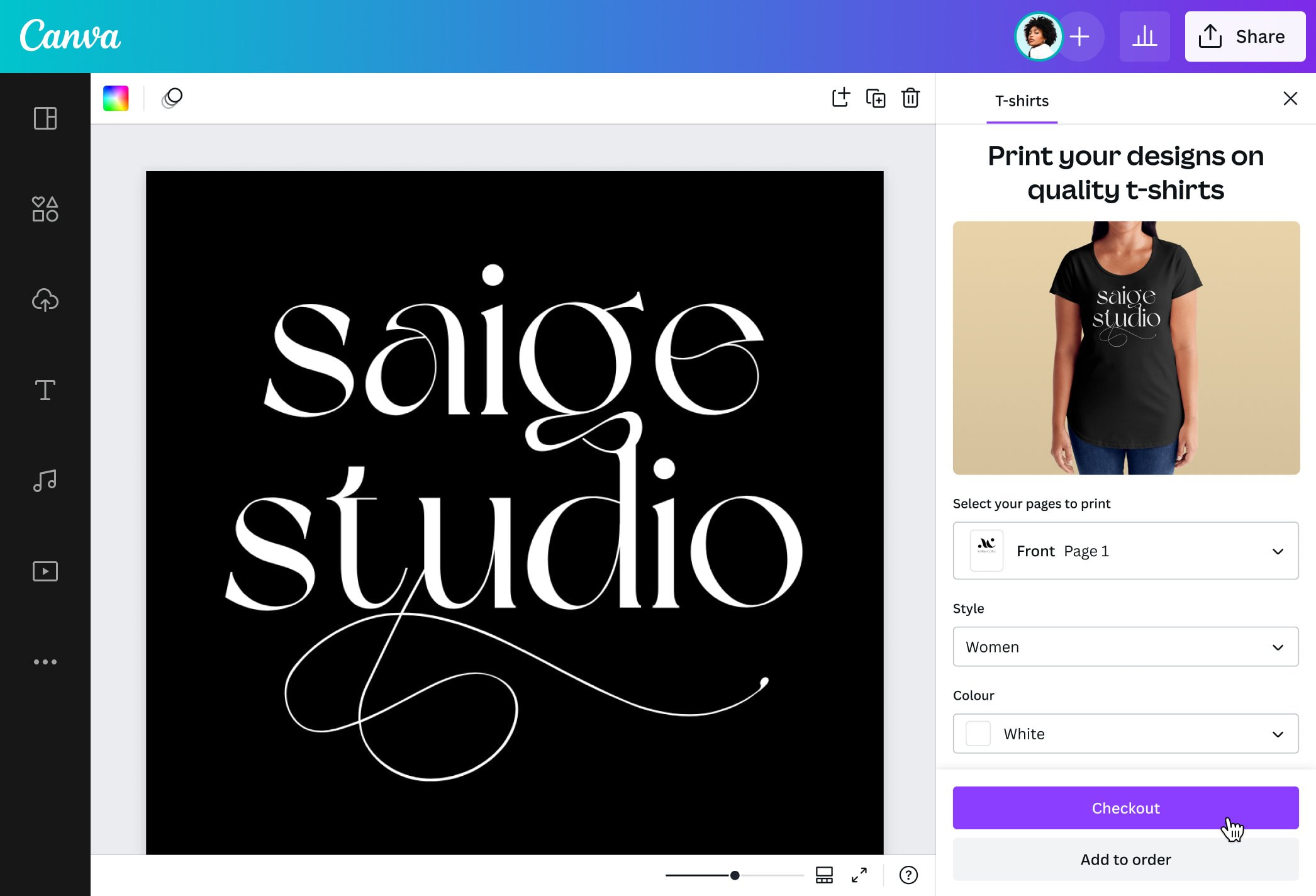 Desain Merchandise Gratis - Pembuat Merchandise Unik | Canva