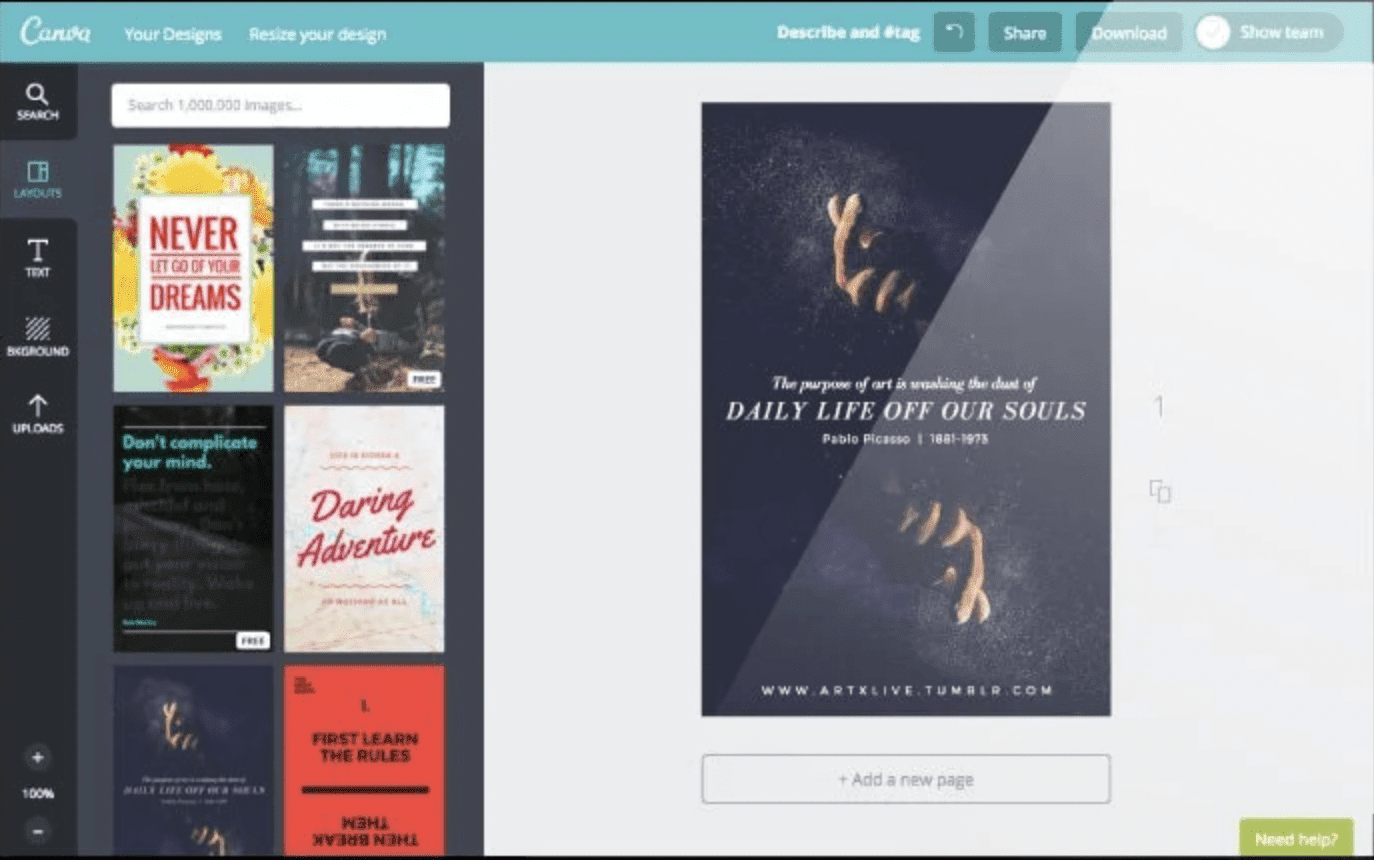 Gambar Tumblr: Mendesain Grafis Keren Pada Blog