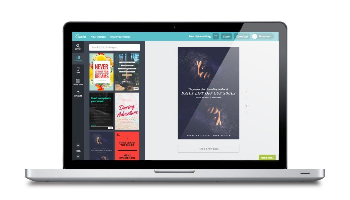Gambar Tumblr: Mendesain Grafis Keren Pada Blog