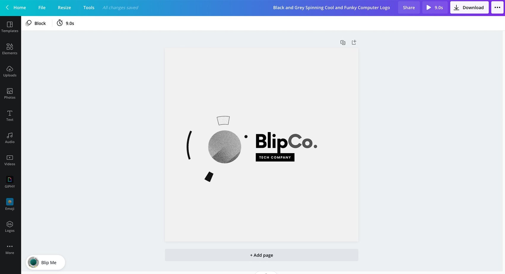 Làm Logo Gif Online Với Công Cụ Trực Tuyến Miễn Phí | Canva