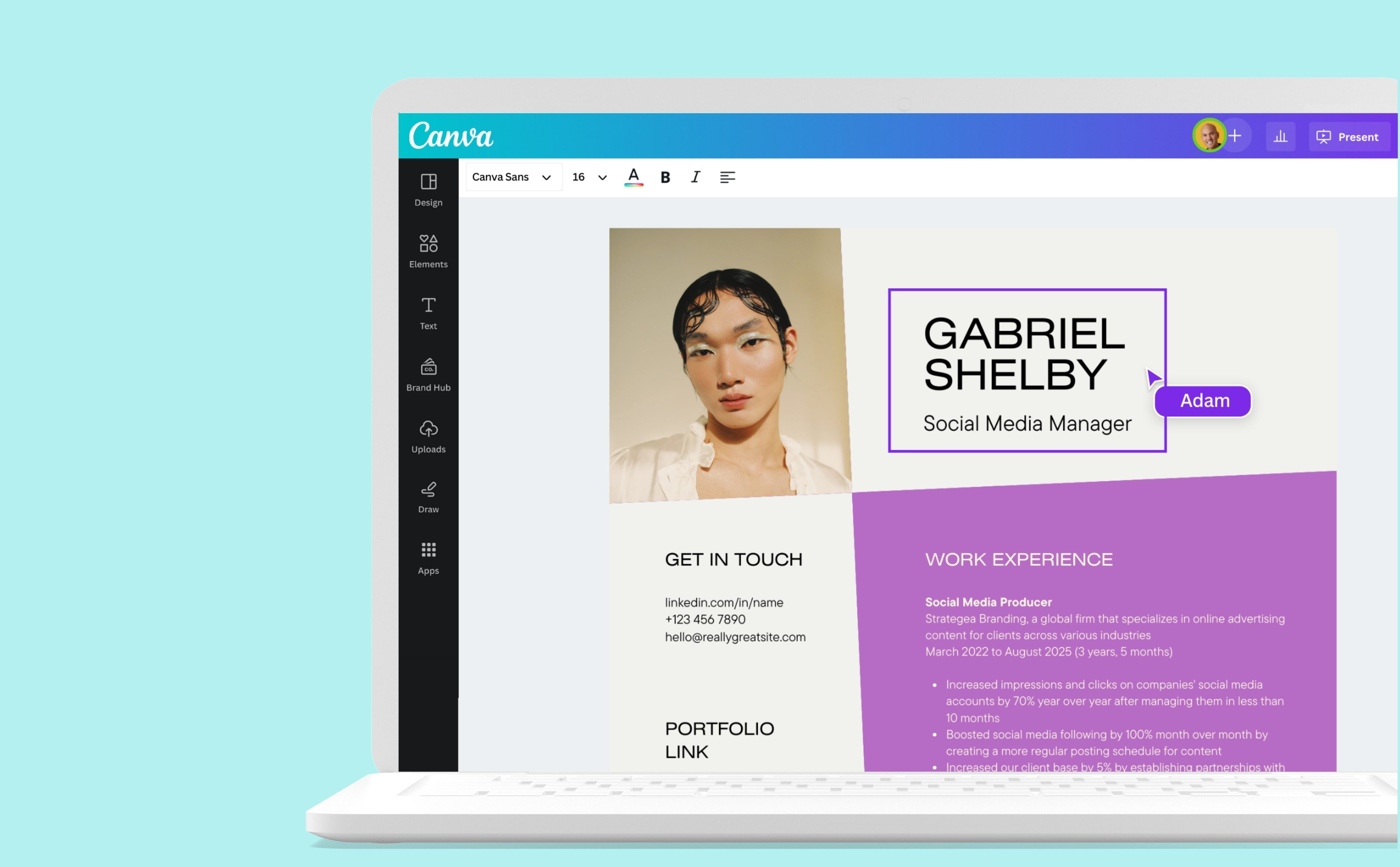 New year, new job? Here’s Canva’s template for success