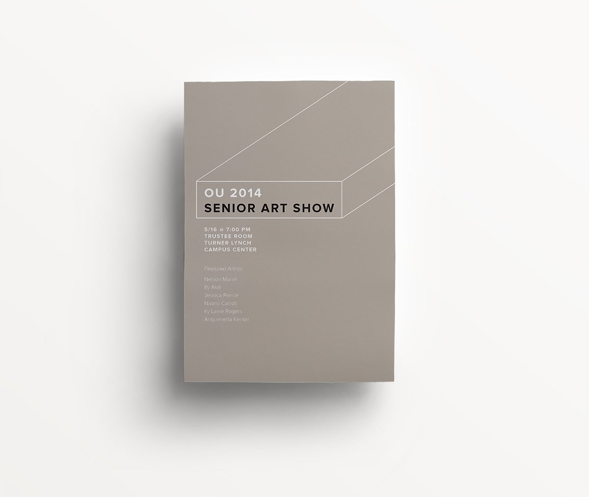 Bold minimalist flyers that break through marketing – Learn