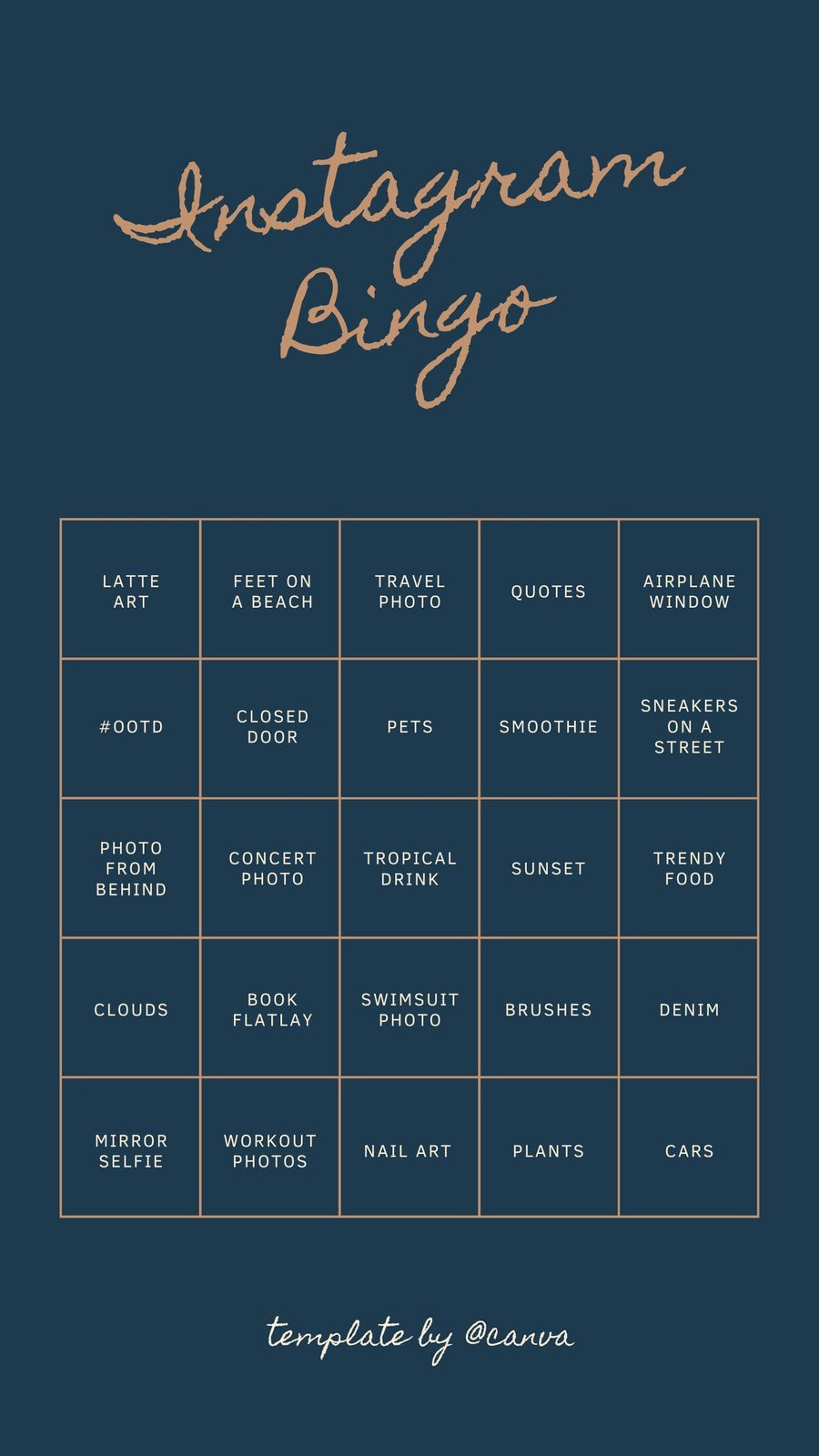 Criador de Cartões de Bingo: Faz Cartões de Bingo Imprimíveis | Canva