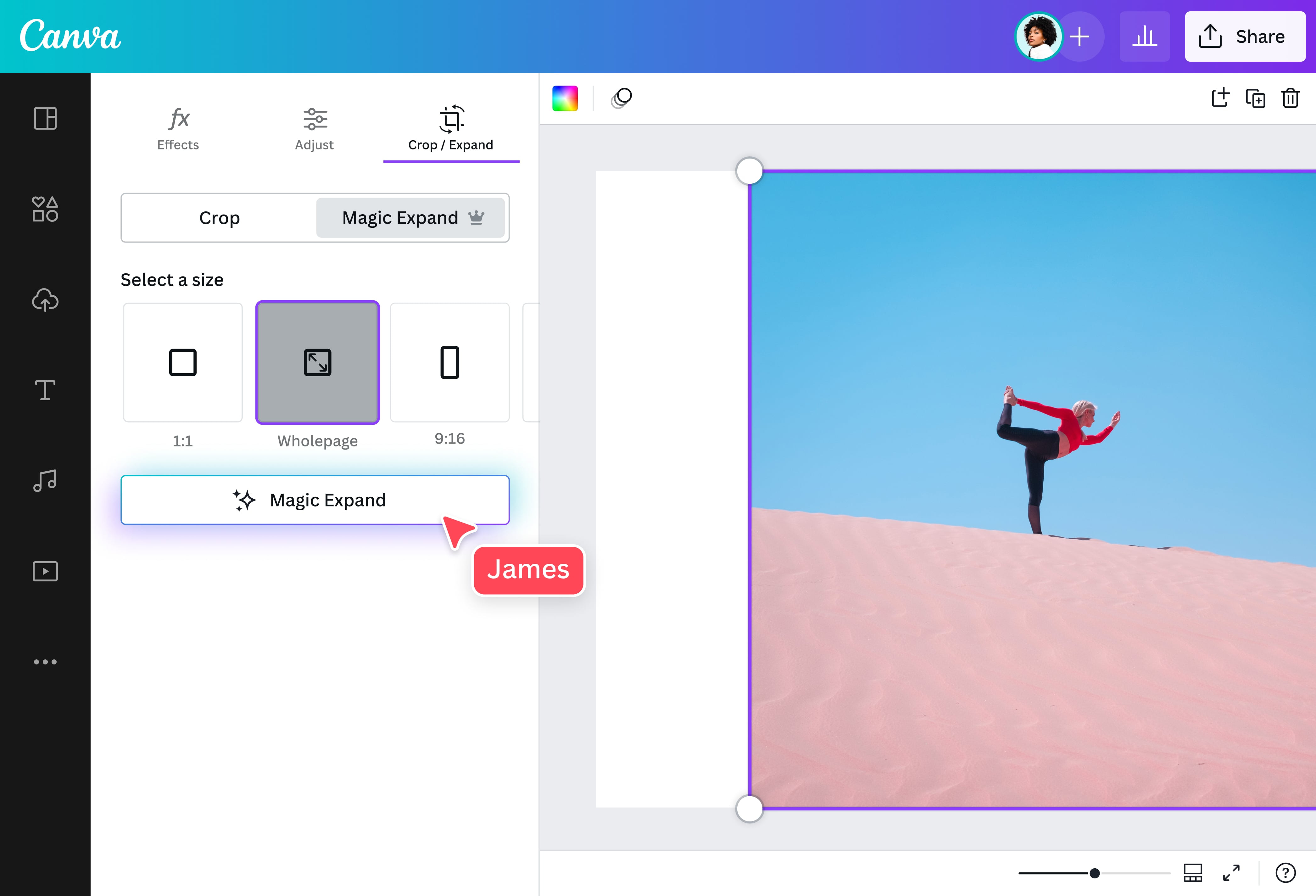 AI Image Expander: Ampliá imágenes al instante con IA | Canva